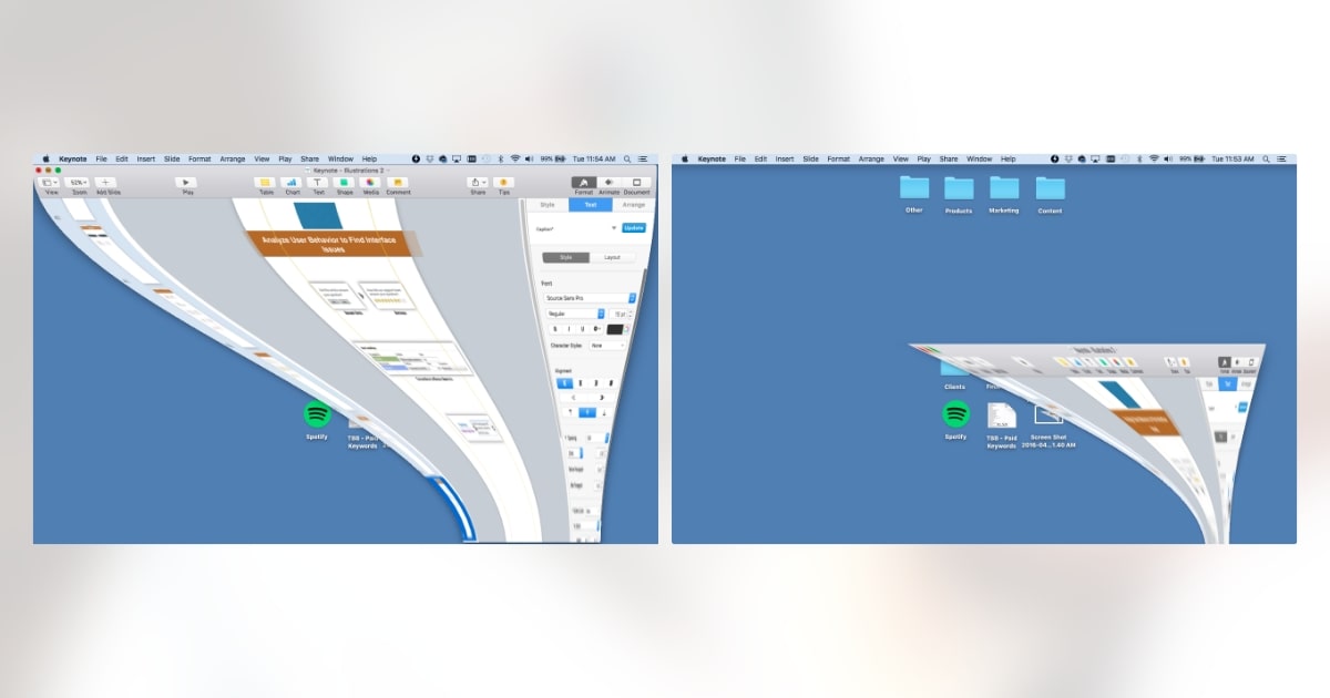 Depict Changes Without Disrupting the User