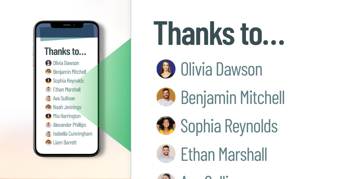 Publicize Actual and Potential Donors