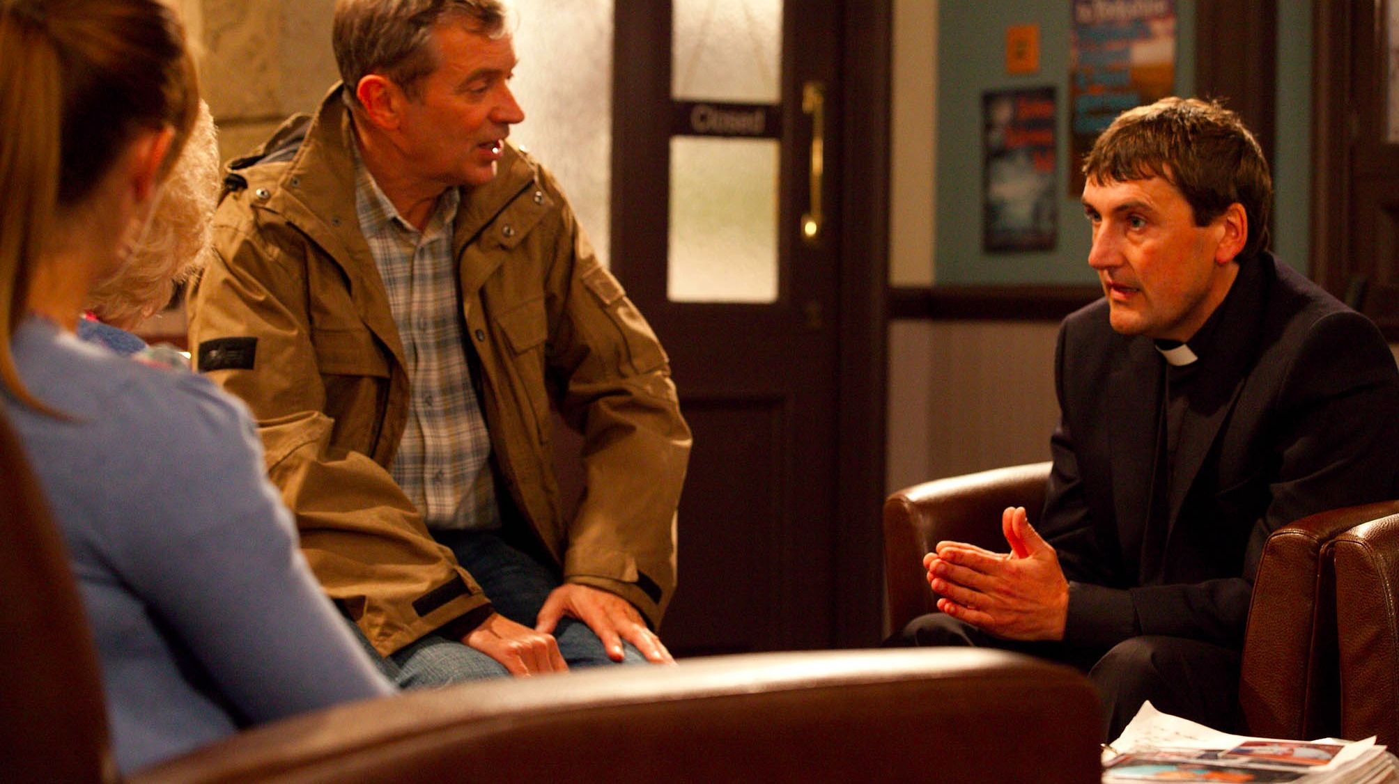 Picture preview: Alan Turner's funeral | Emmerdale