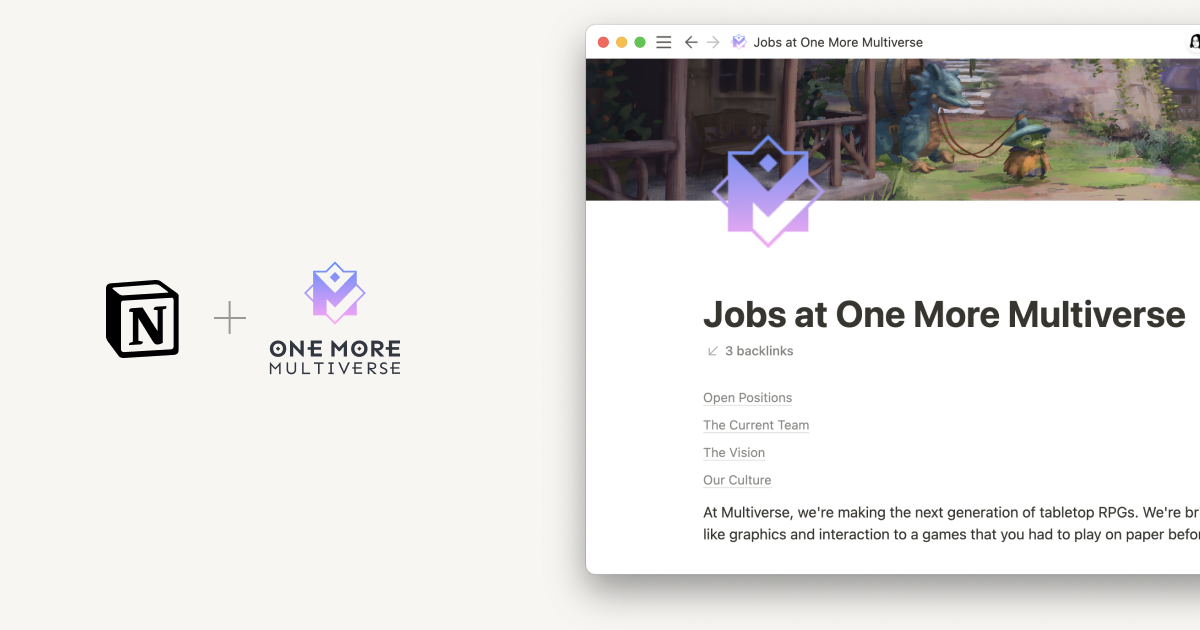 How Notion helps Multiverse preserve company culture among rapid growth