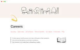Notion Template Gallery Notion s Careers Page