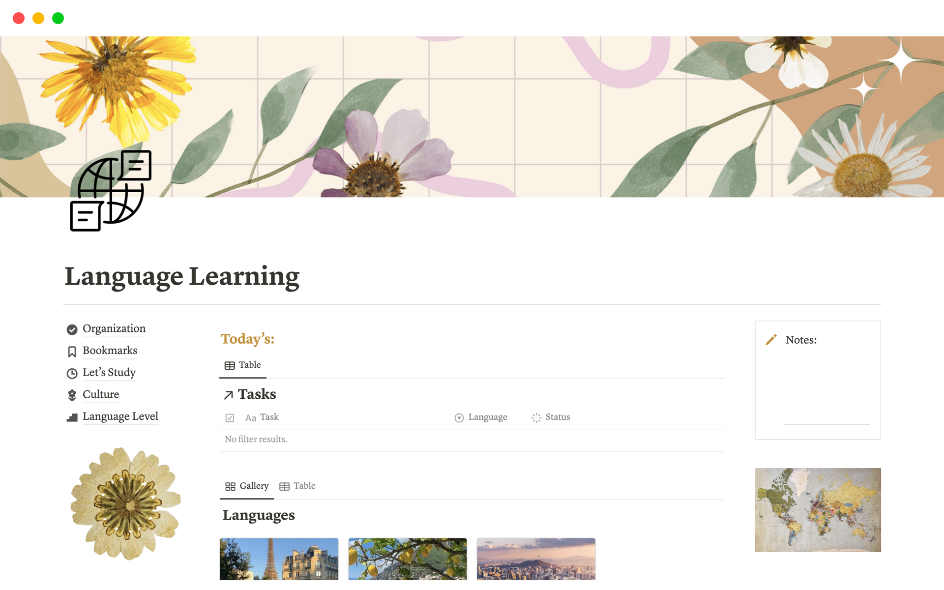 Power Notes Template