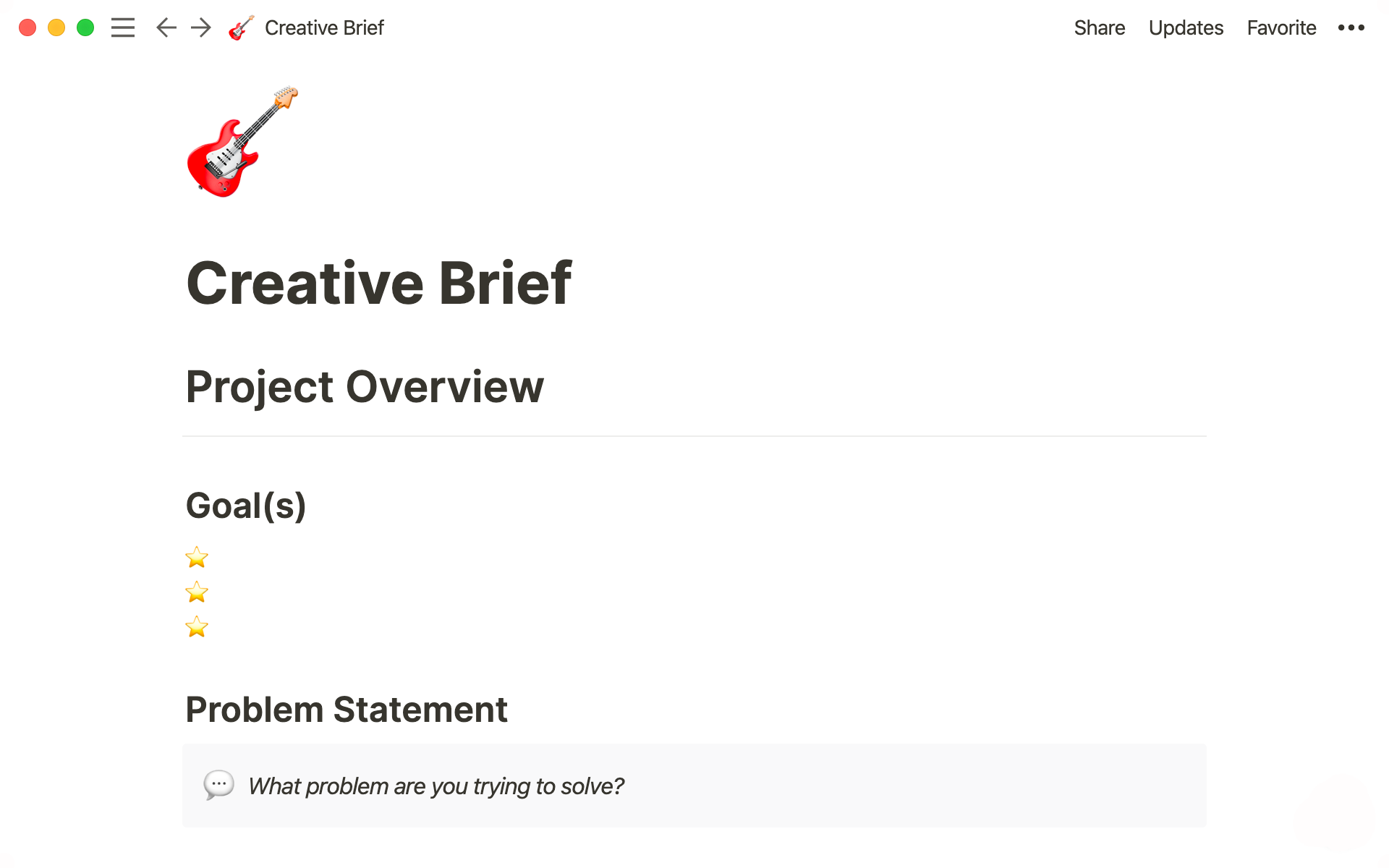 Best Creative Briefs