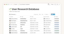 How Startups Conduct User Research Using Notion