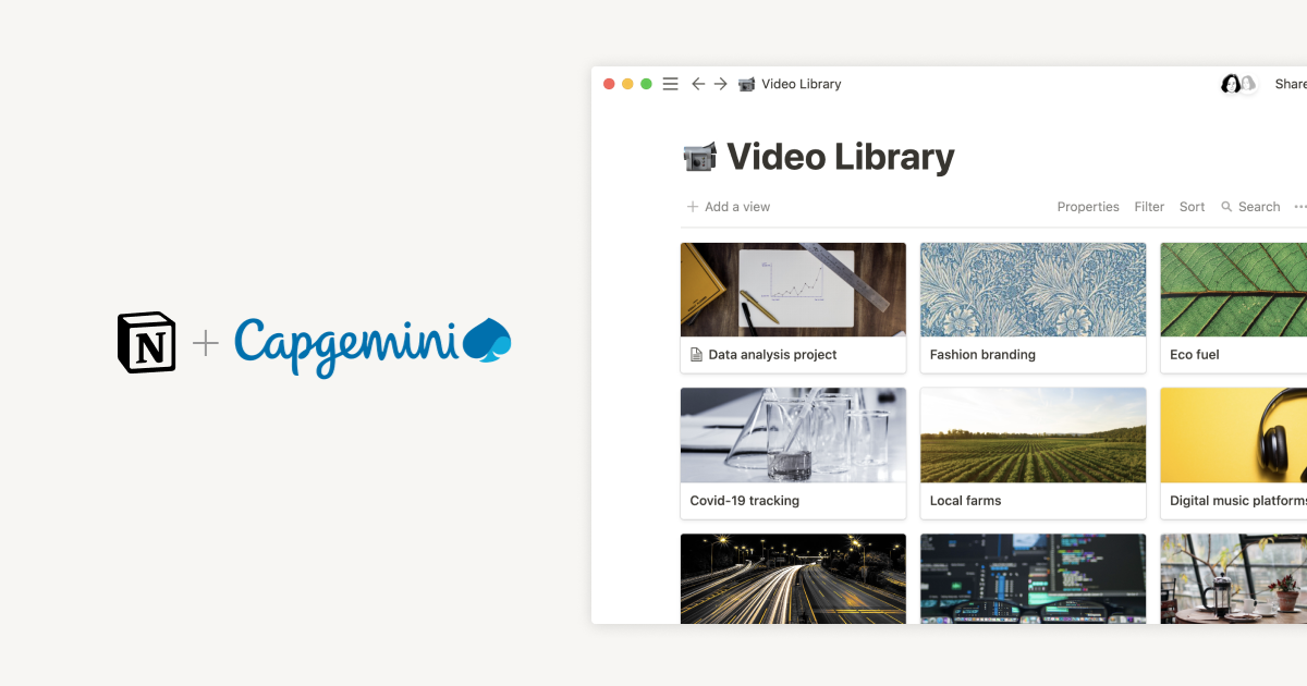 How Capgemini codifies the art of applied innovation with Notion