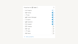 Database Properties Notion Help Center
