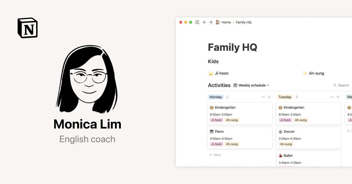 Professeure d’anglais et maman active, Monica peut parfaitement ...