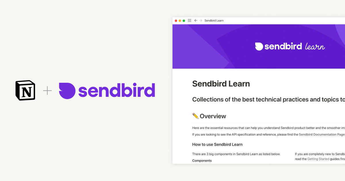 How Sendbird created company-wide transparency with Notion