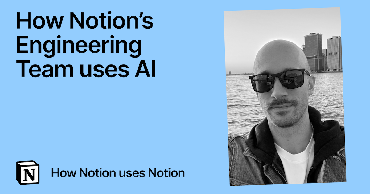 How Notion's Engineering Team uses Notion – Seminarios web de Notion
