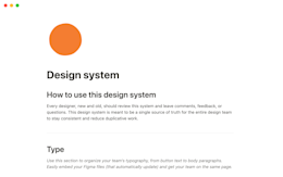 Notion Template Gallery Headspace s Design System