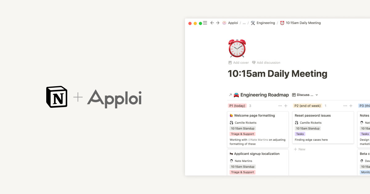 Apploi's project management system helps engineers focus