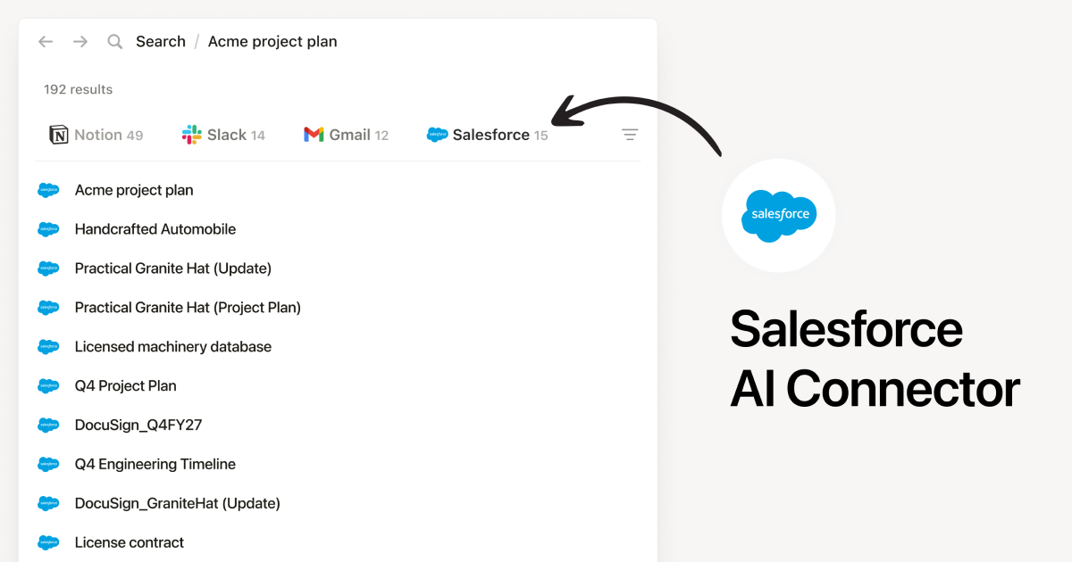 March 11, 2026 – Search Salesforce accounts, leads, opportunities, and ...