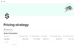 Notion Template Gallery Pricing Strategy