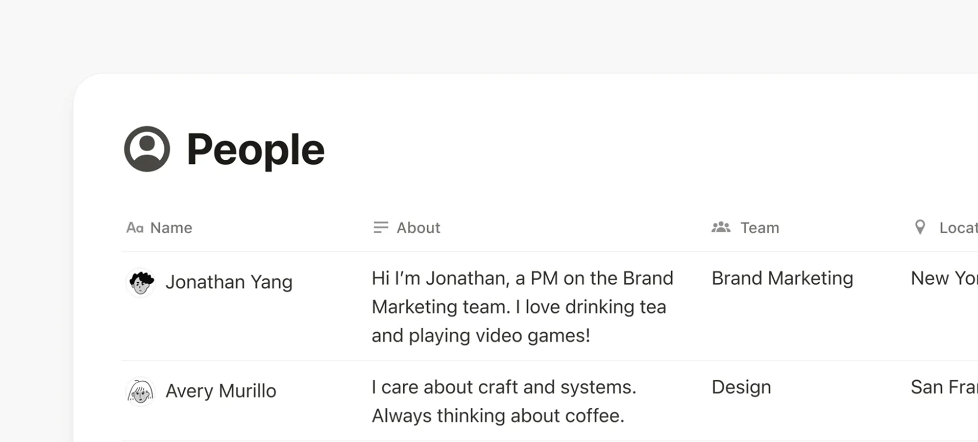People Directory – Notion Help Center