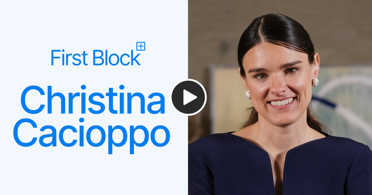 First Block with Christina Cacioppo, Co-Founder and CEO of Vanta