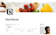 Notion Galeria De Modelos Diet Planner