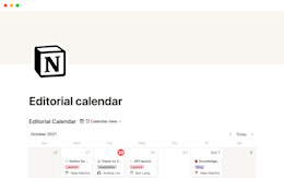 Notion Template Social Media Calendar 2023 Template Printable