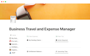 Notion Template Gallery Business Travel And Expense Manager
