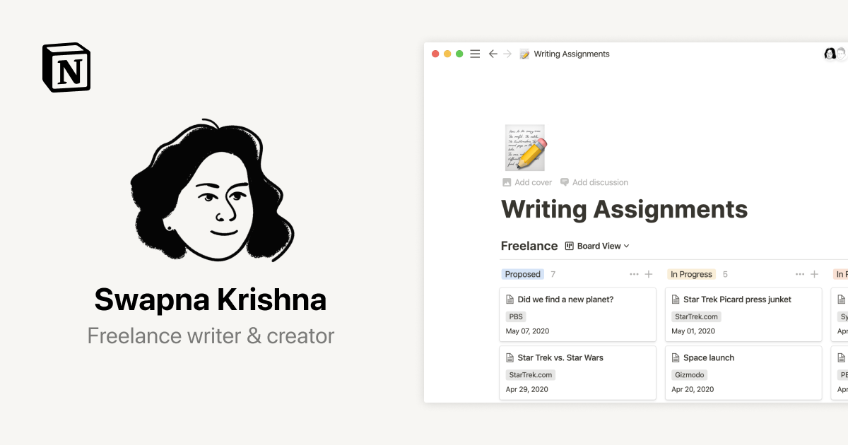 El sistema de gestión de proyectos de la escritora de temas científicos ...