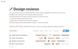Notion Template Gallery Design Reviews