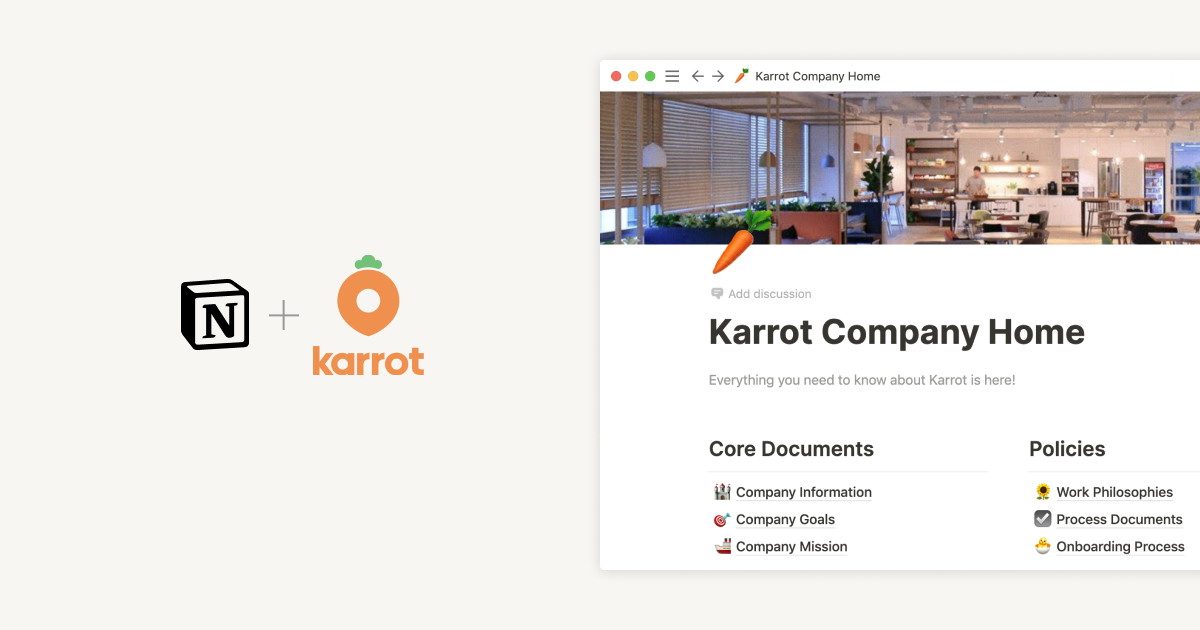 Karrot's company wiki keeps its team united and organized during rapid ...