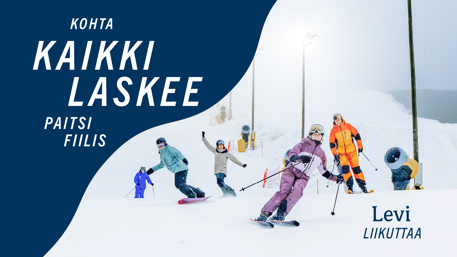 Laskettelu, hiihto ja rinneaktiviteetit | Levi