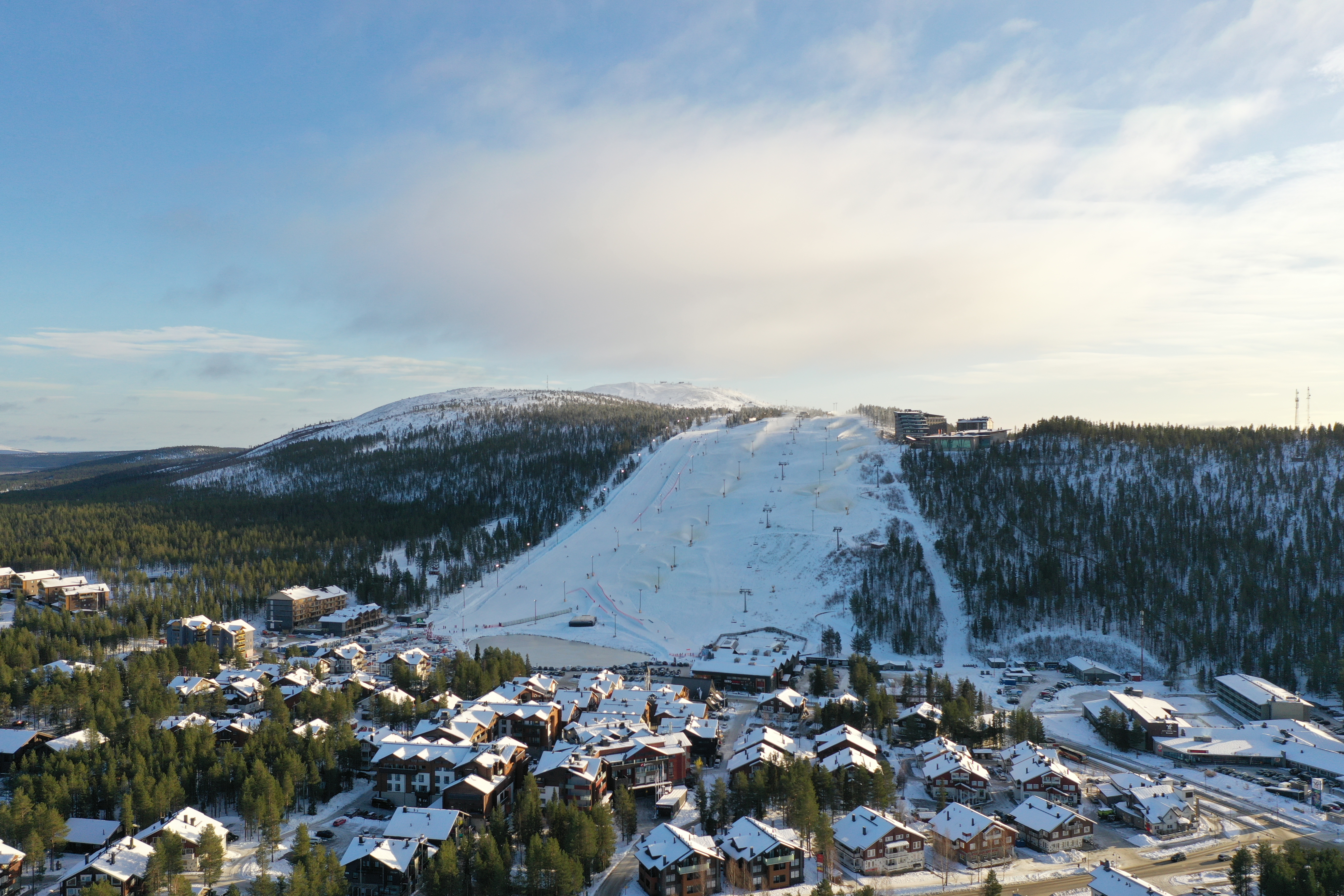 Hiihtokeskus tänään | Levi