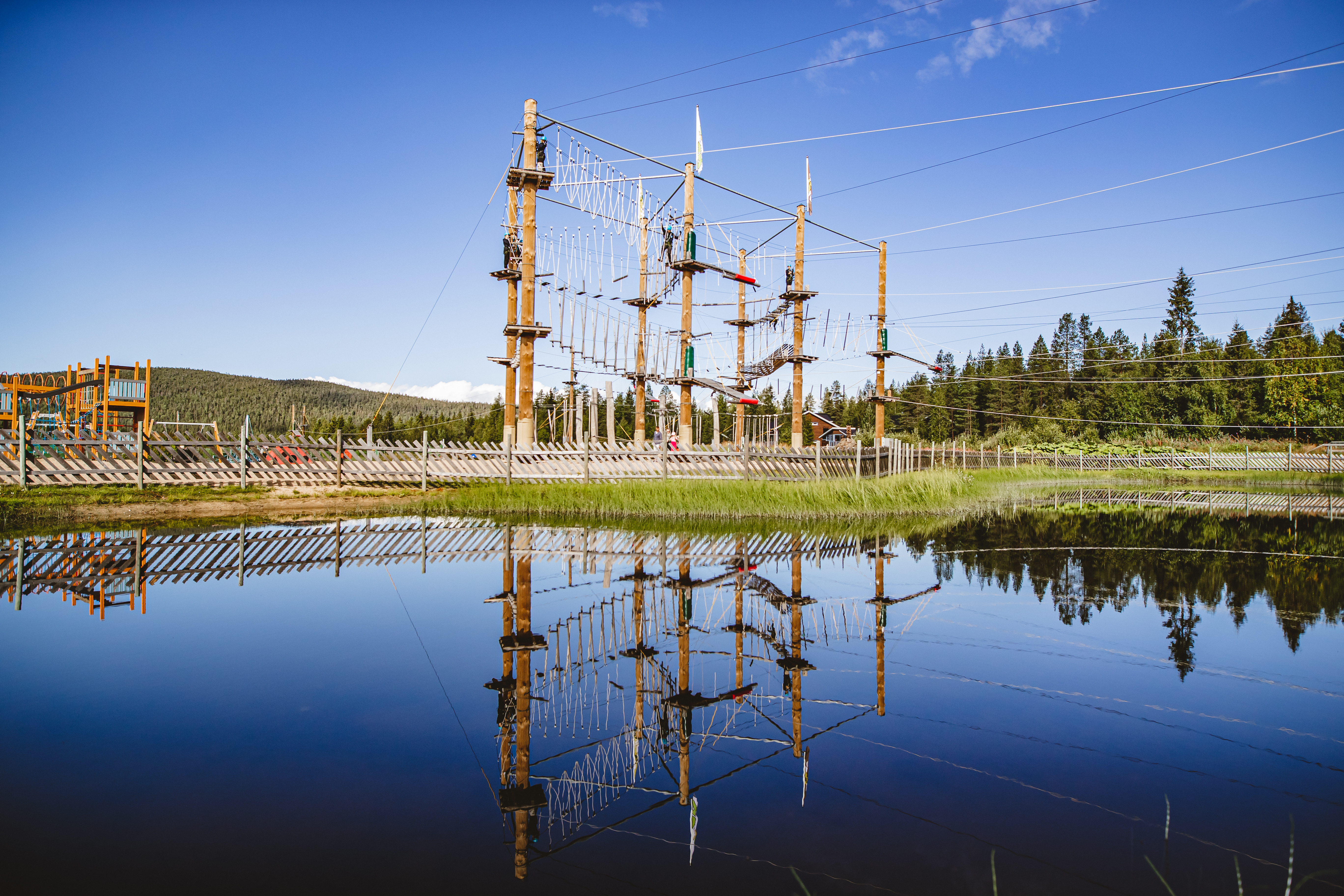 Levi Adventure Park provides action-packed thrills with long zipline ...