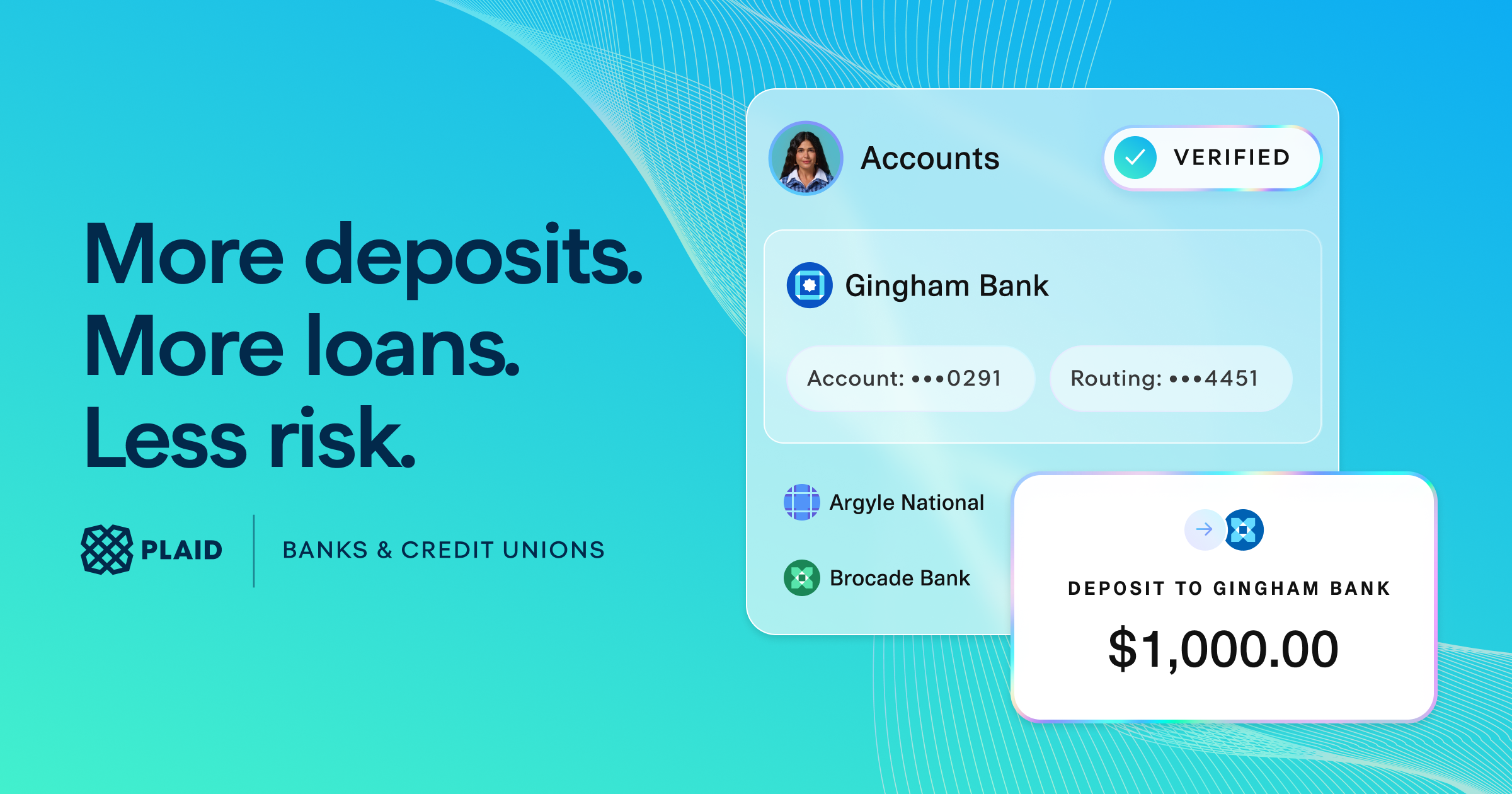 Plaid for banks & credit unions - Digital banking solutions | Plaid