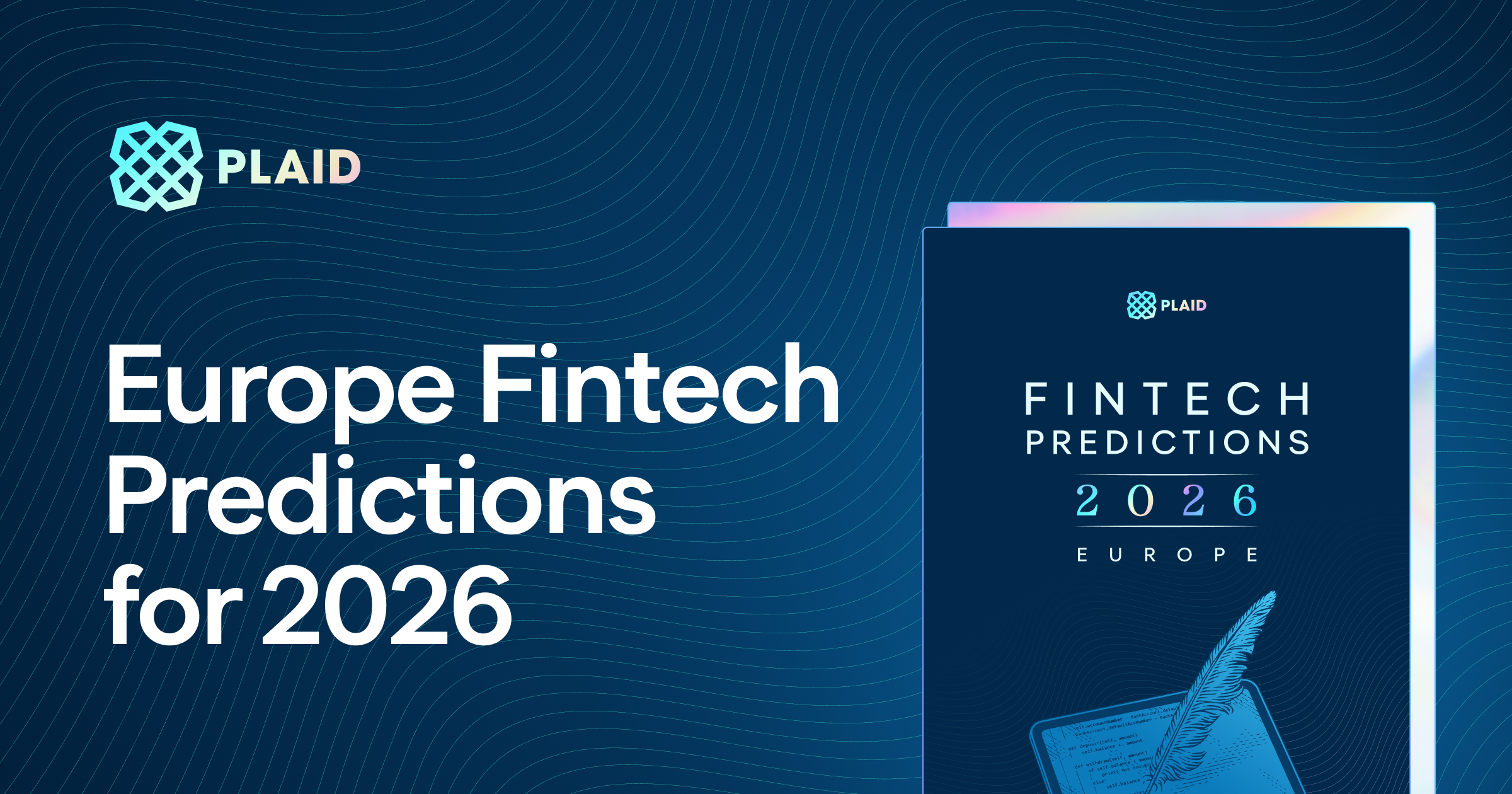 Europe Fintech Predictions 2026 Report - Read now | Plaid