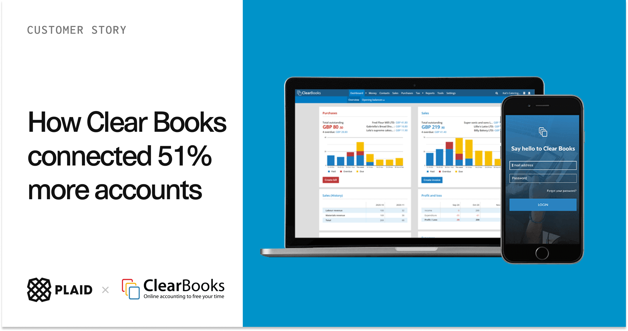 Clear Books - Linking business transactions with ease | Plaid