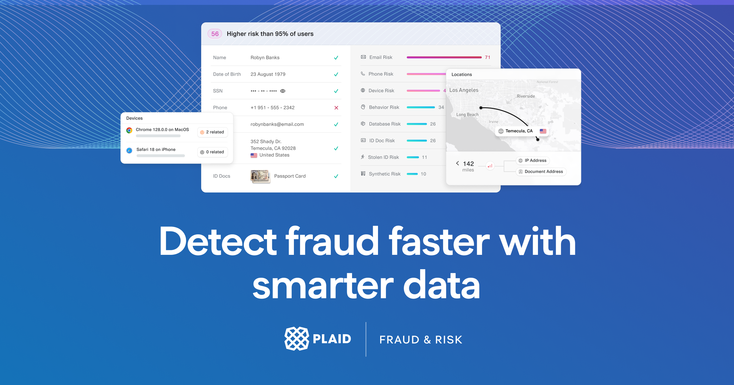 Fraud detection & risk management solutions for KYC & AML | Plaid