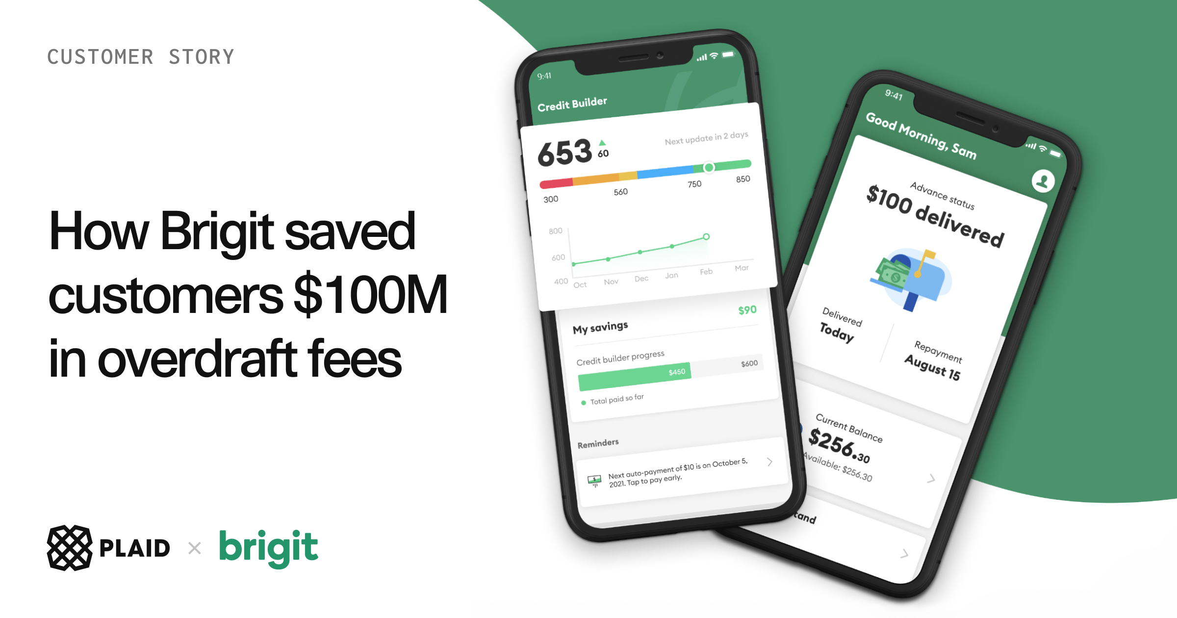 Customer Success Stories - Brigit | Plaid