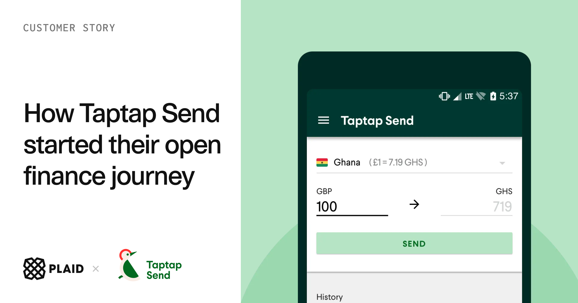 Taptap Send - Global money transfers made easy | Plaid