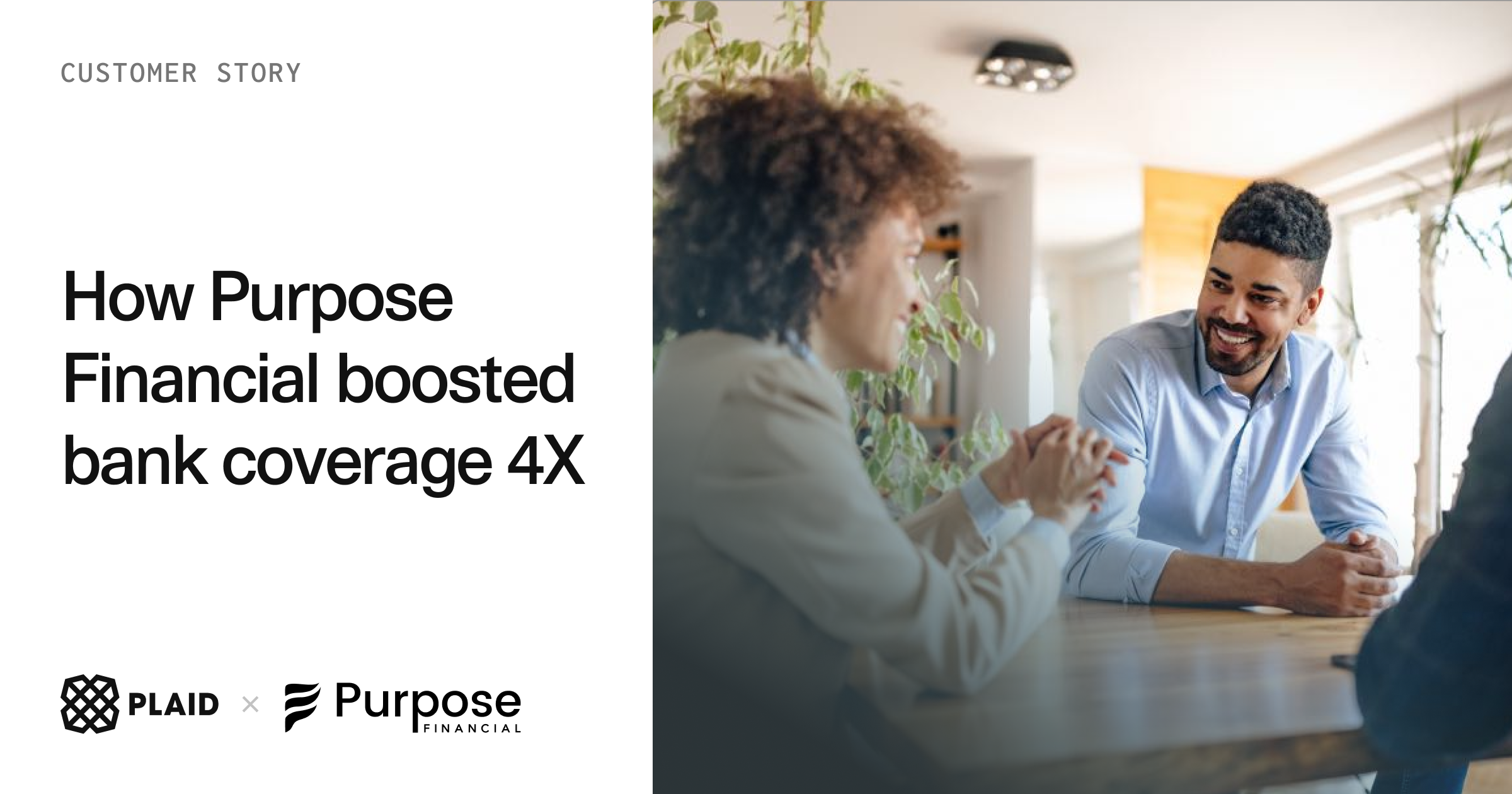 Customer Success Story - Purpose Financial | Plaid