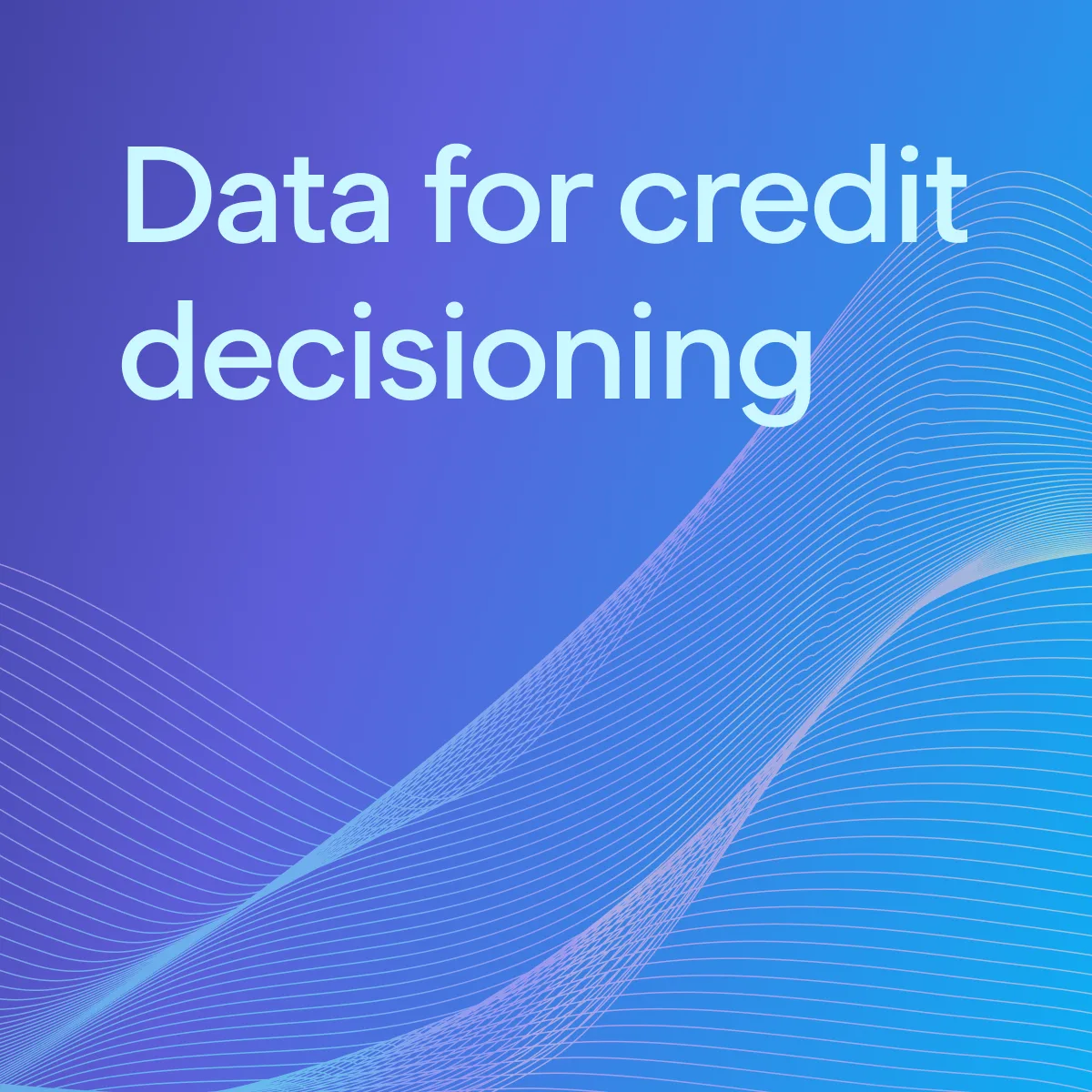 What data can lenders use to assess creditworthiness? | Plaid
