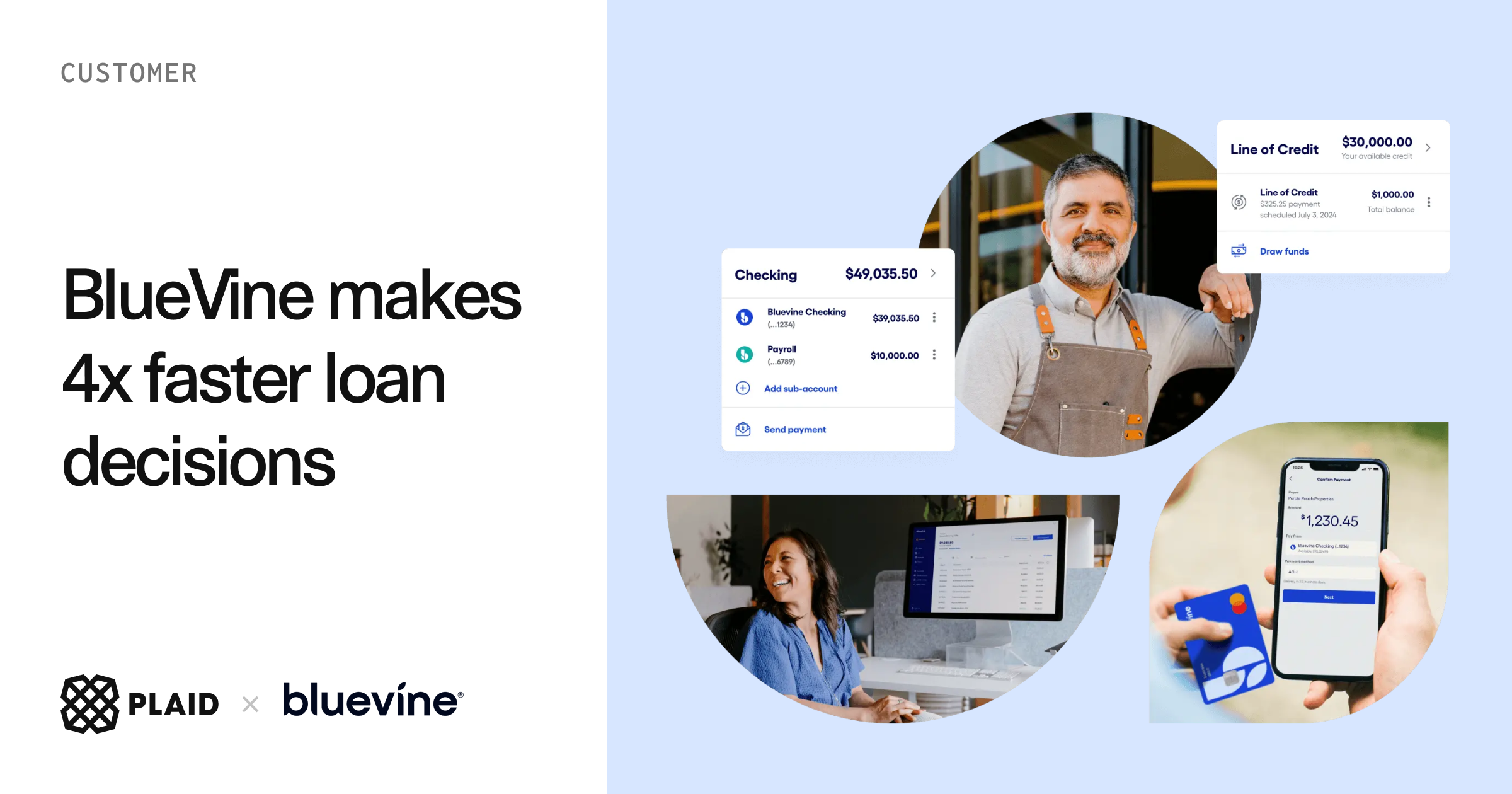 BlueVine - Small business loans & financing with Plaid | Plaid