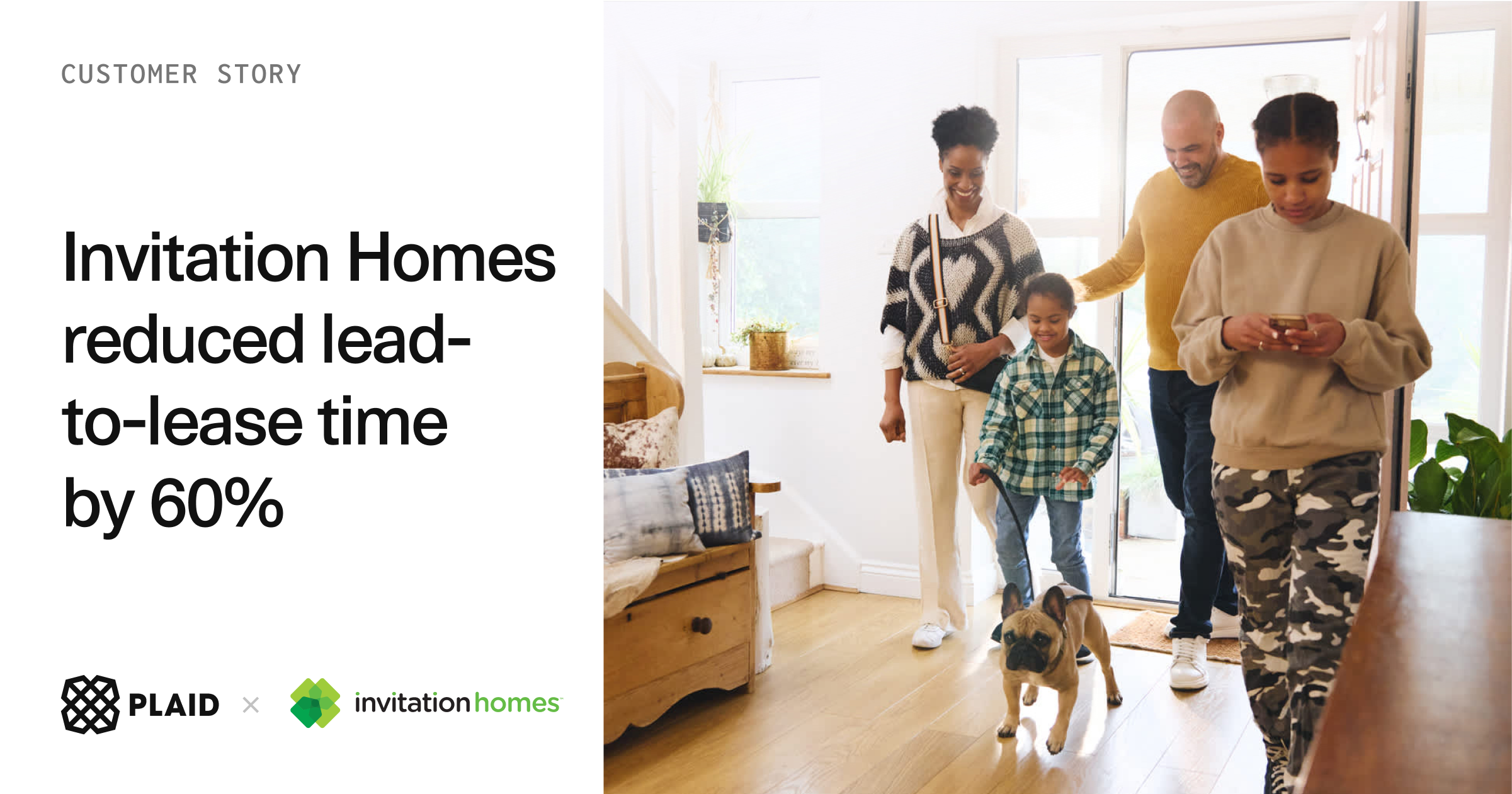 Invitation Homes: Income verification for smart home leasing | Plaid