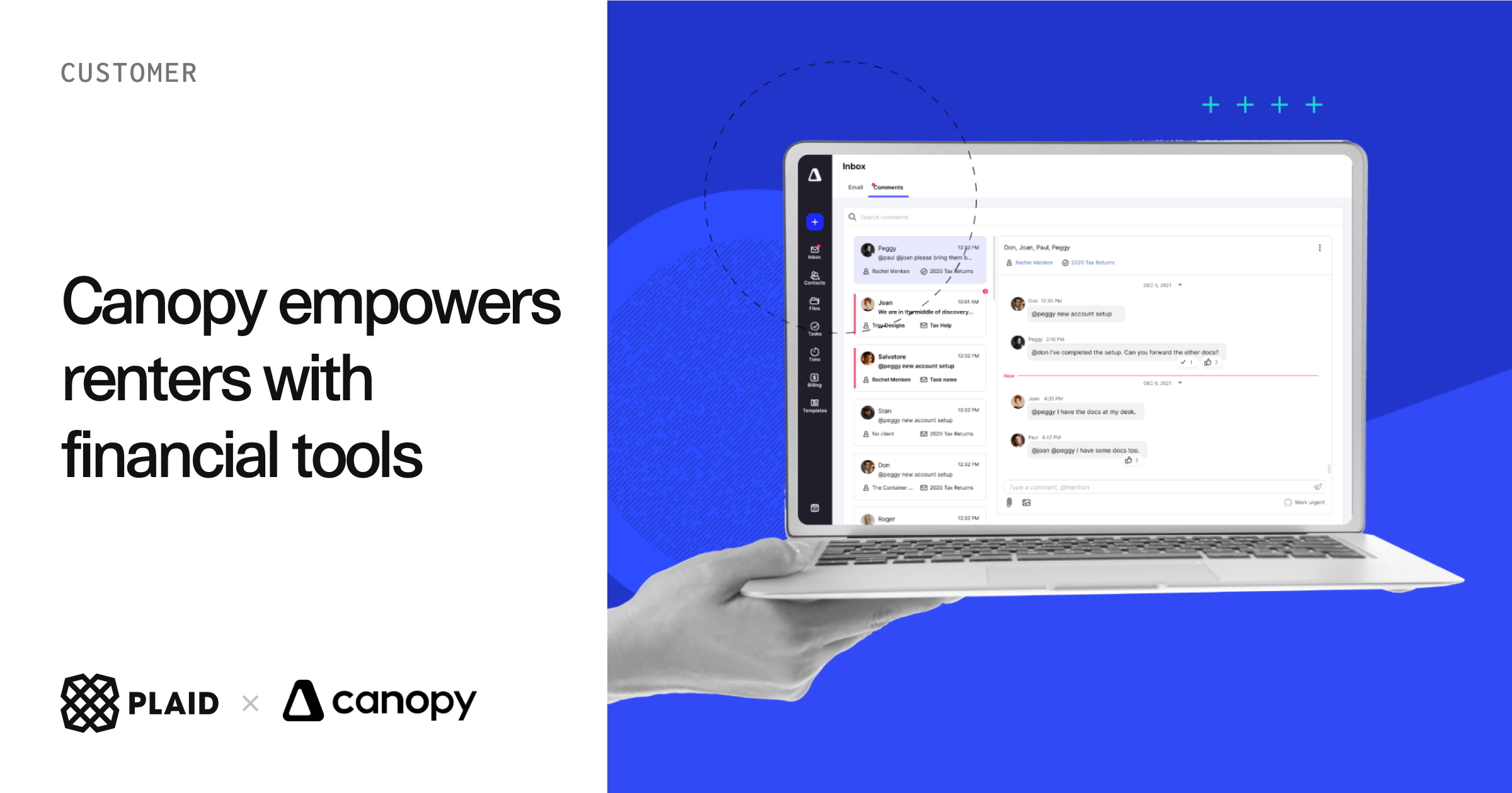 Canopy empowers renters with financial tools | Plaid