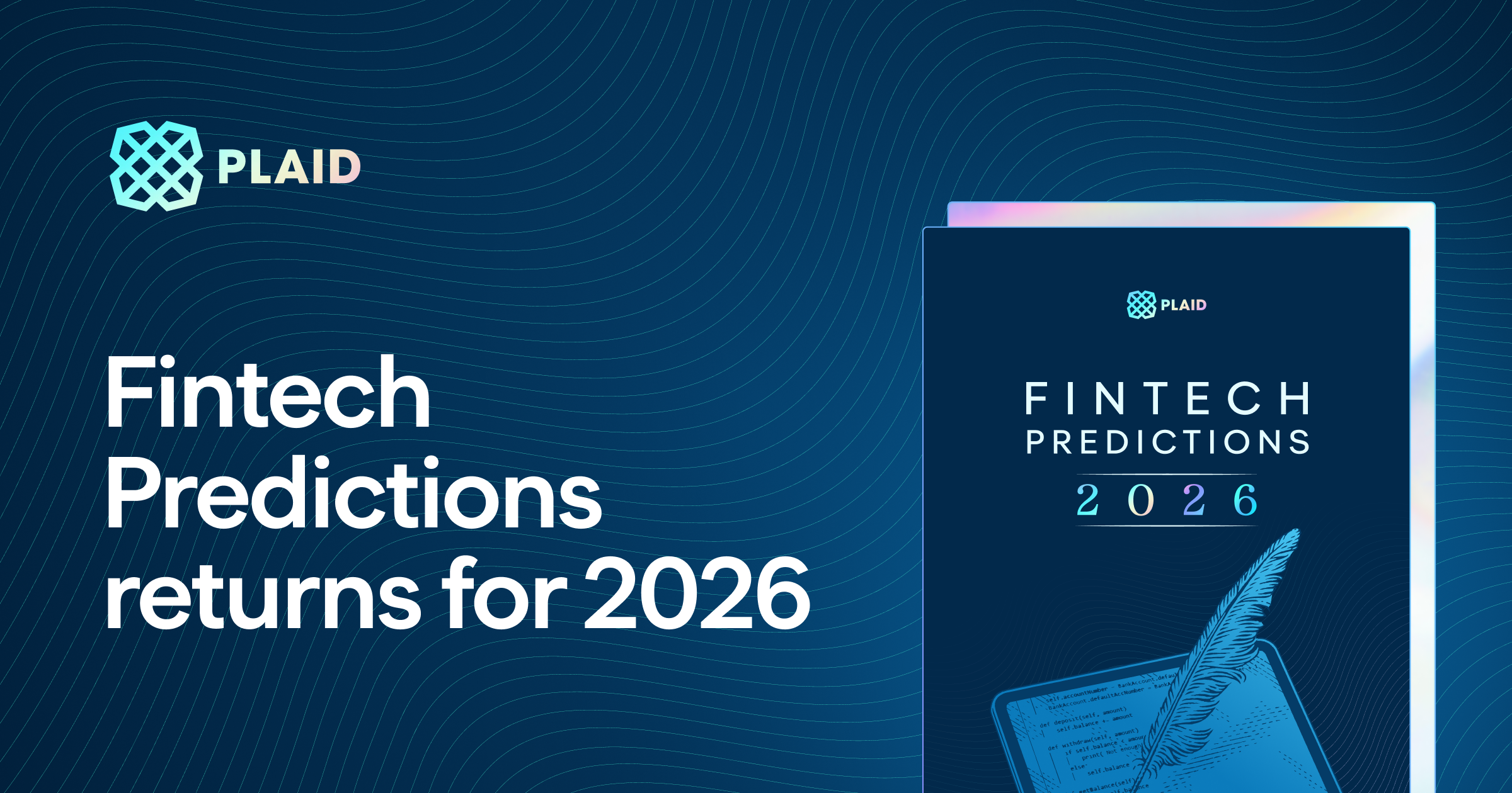 Fintech Predictions 2026 Report - Read now | Plaid