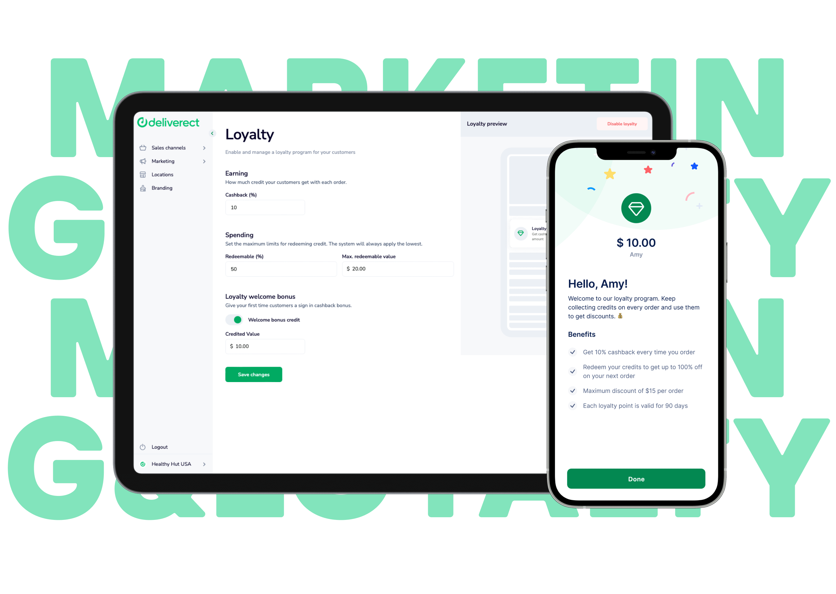 Deliverect | Enable Growth With Our Marketing and Loyalty Features