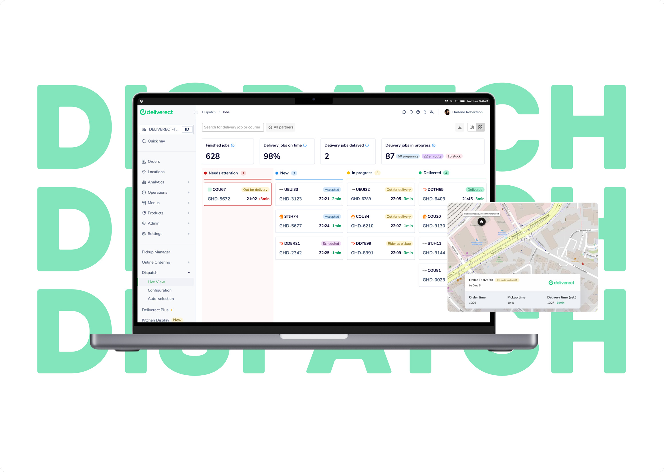 Deliverect US | Delivery Drivers On Demand