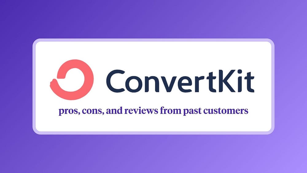 ConvertKit review: Best (and worst) features, according to 31 previous ...