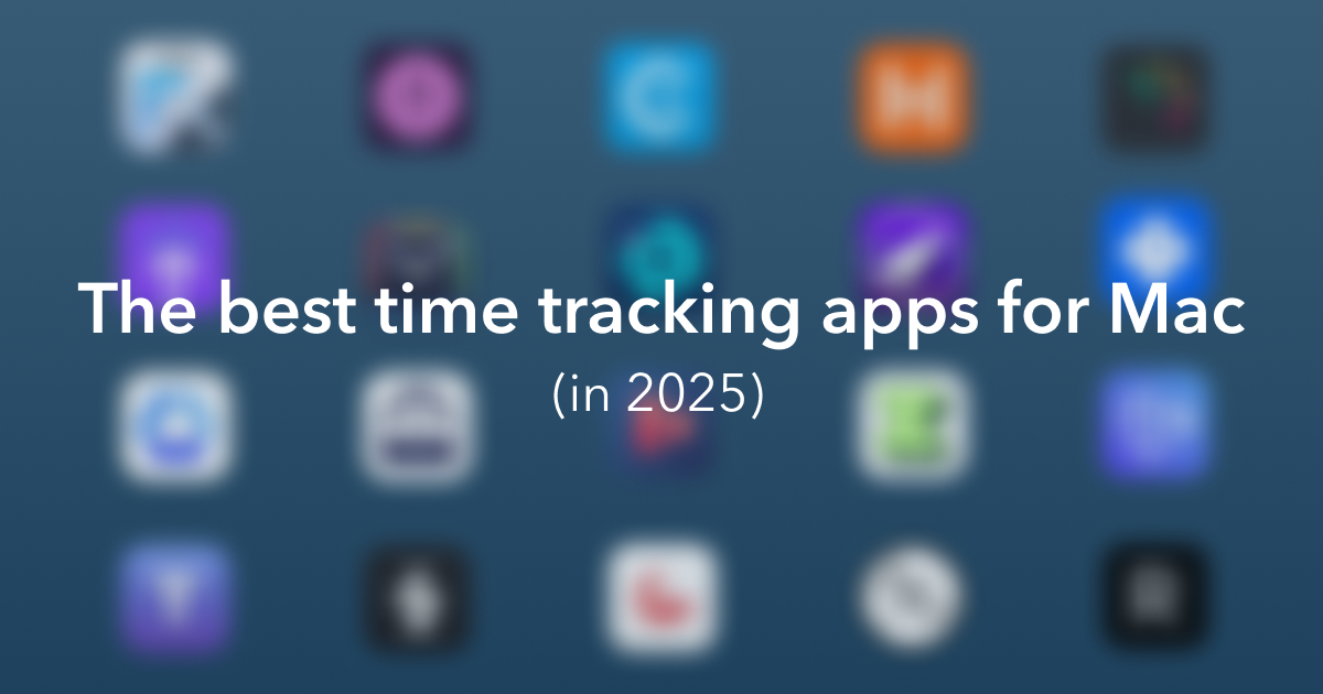 The best time tracking apps for Mac - Daily for Mac