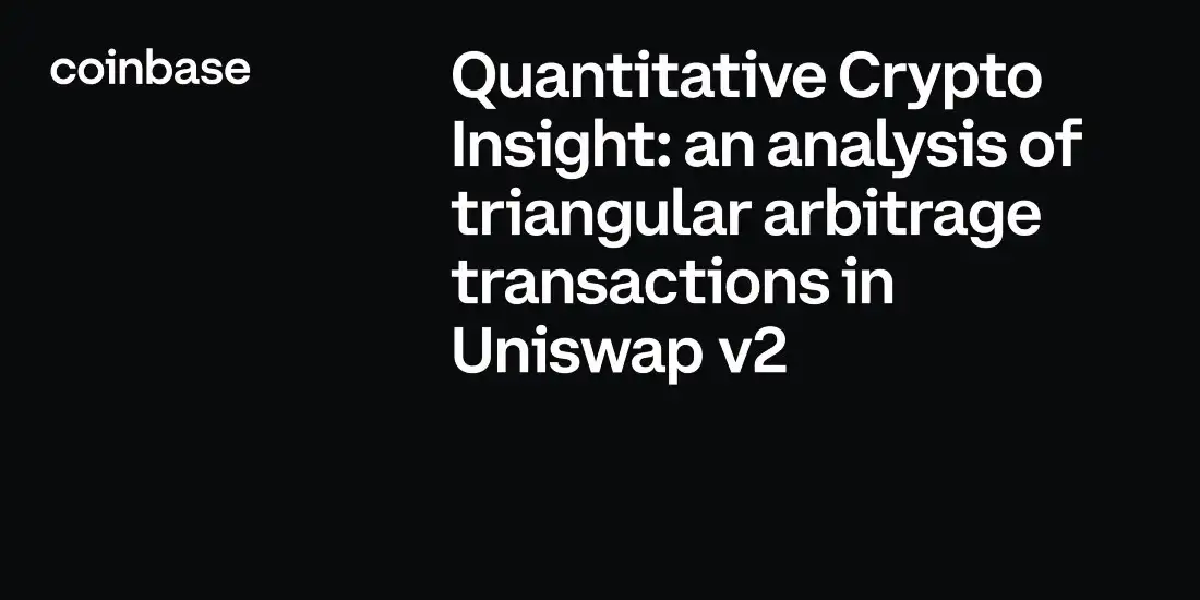 Quantitative Crypto Insight: an analysis of triangular arbitrage ...