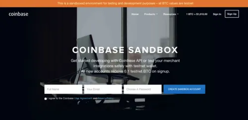 Announcing the Coinbase Developer Sandbox