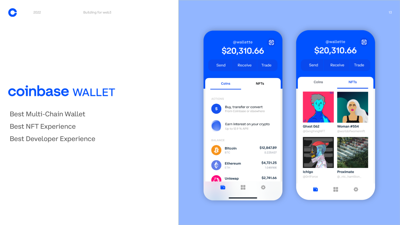 My Permissionless presentation on how Coinbase is building for web3