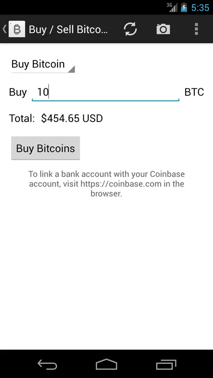 The Coinbase Android App Has Launched!