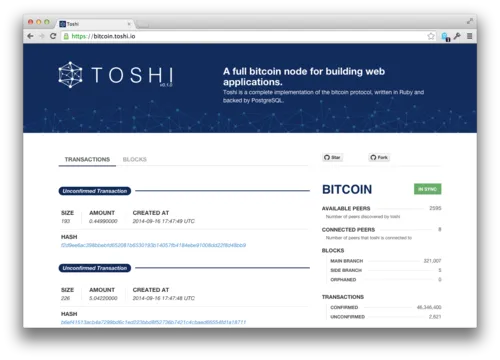 Introducing Toshi — An Open Source Bitcoin Node For Developers