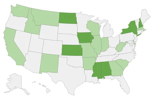 USD Wallets In 7 More States